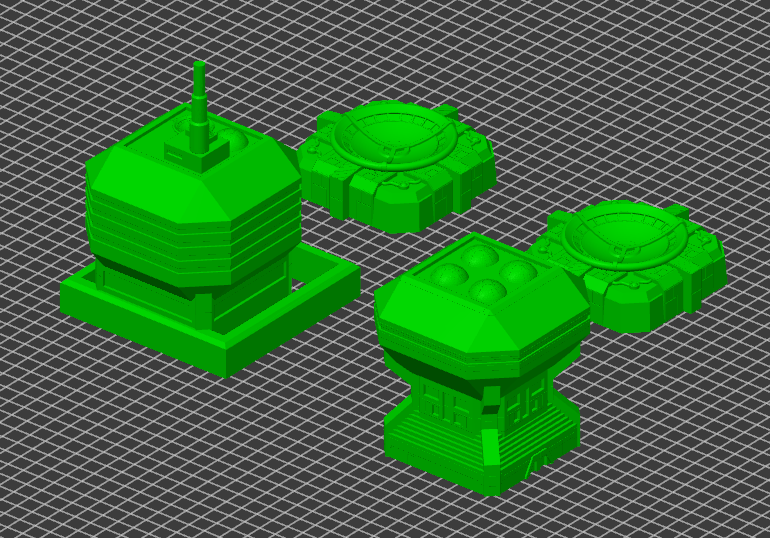 Battletech: Communication Center Building Set – Diabolical Terrain