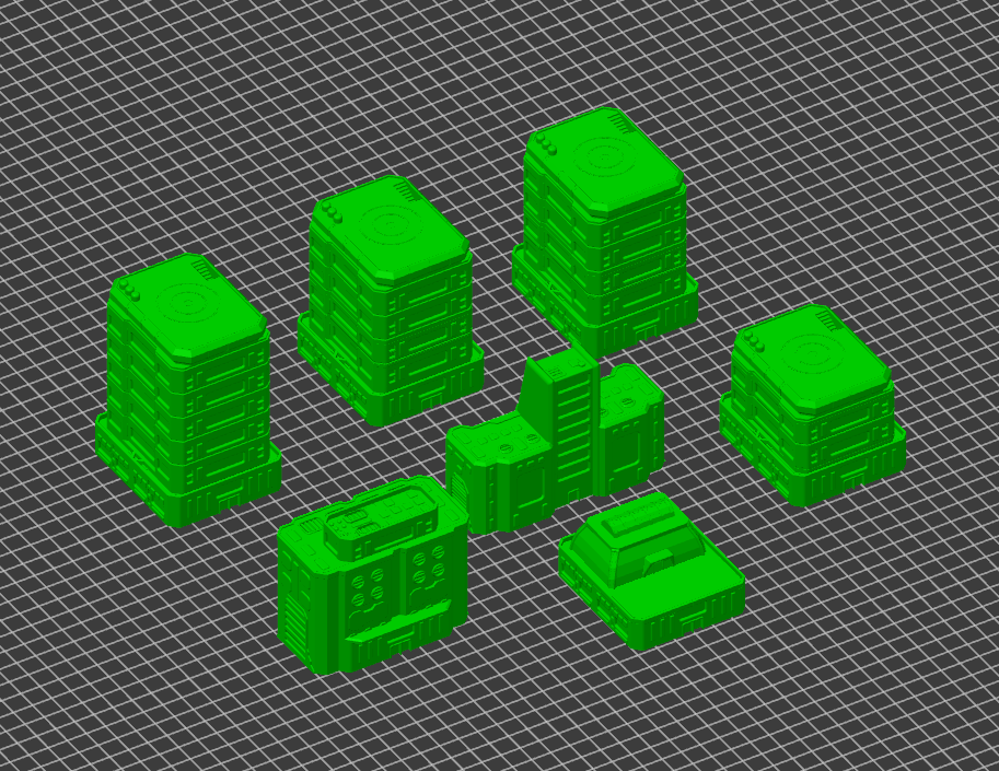 Battletech: Unity City Building Set – Diabolical Terrain